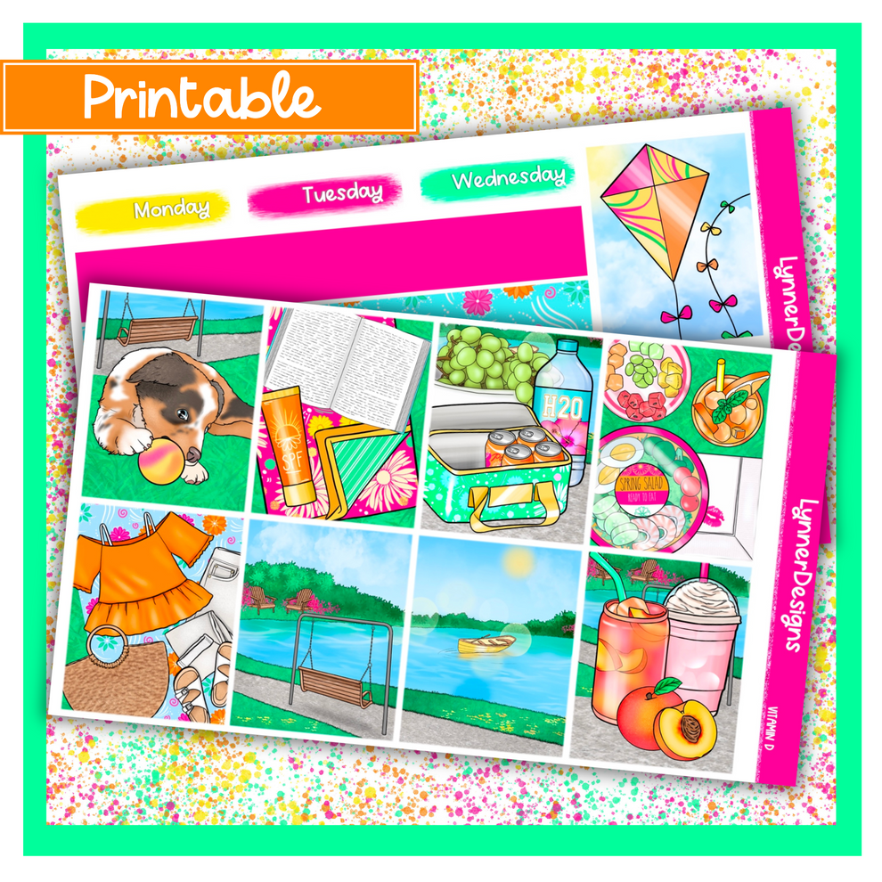 Printable - Vitamin D Weekly Kit – LynnerDesigns
