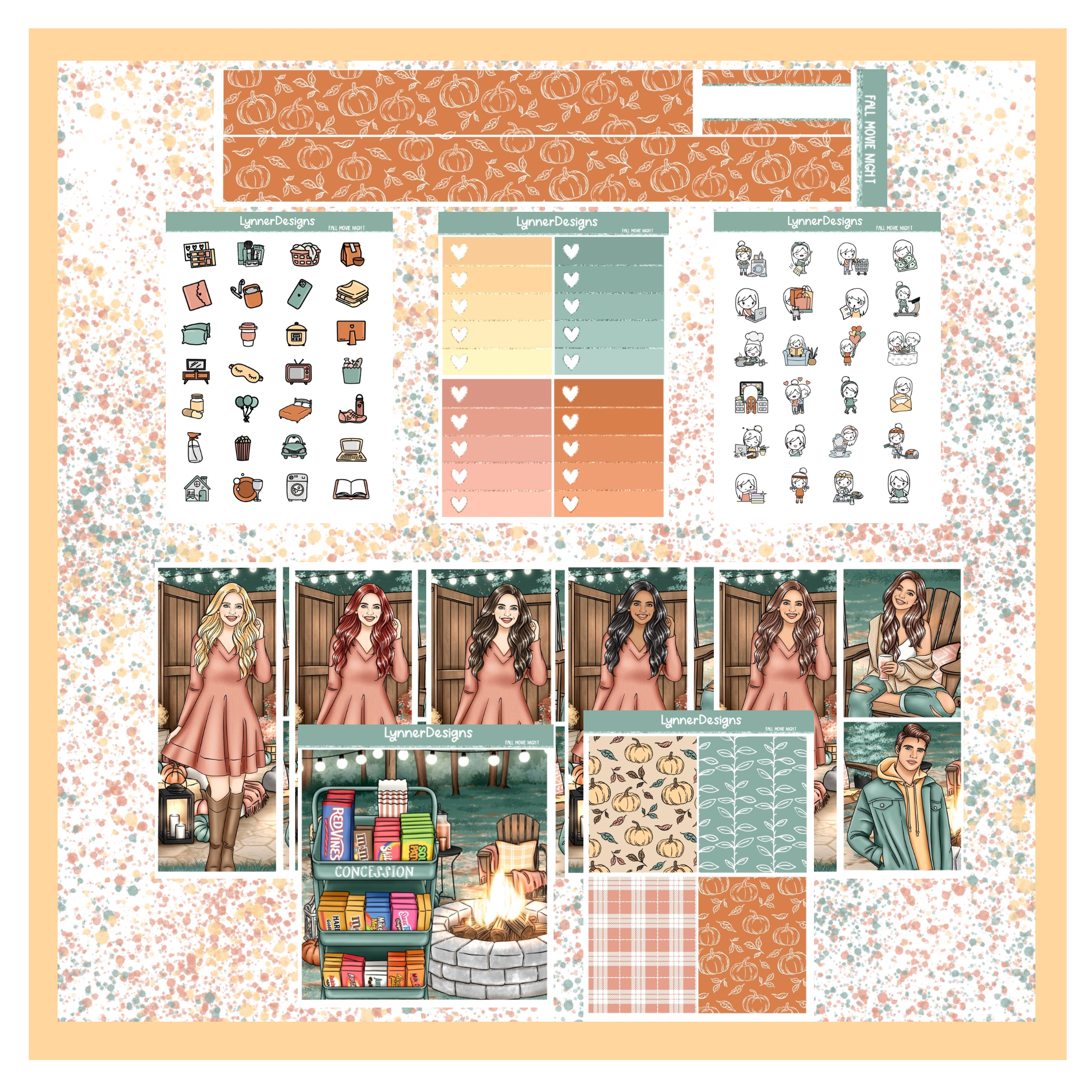 Fall Movie Night Add Ons – LynnerDesigns