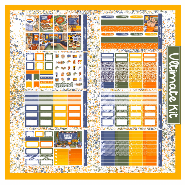 Printable - Touchdown Weekly Kit – LynnerDesigns