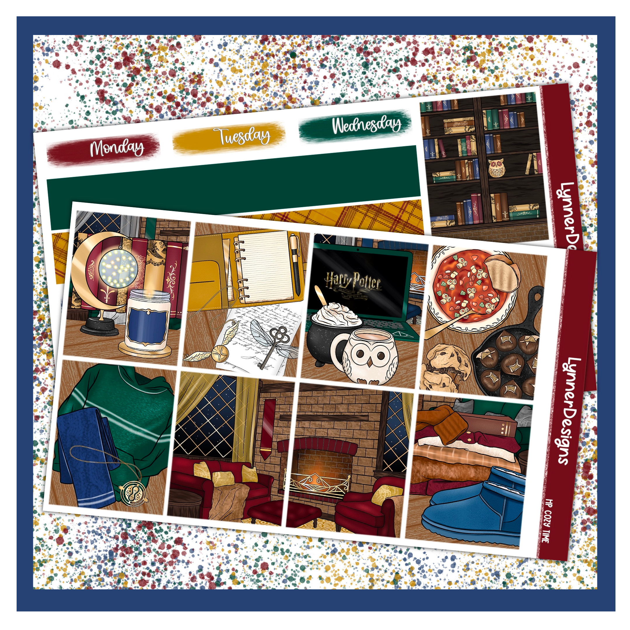HP Cozy Time - Weekly Kit – LynnerDesigns