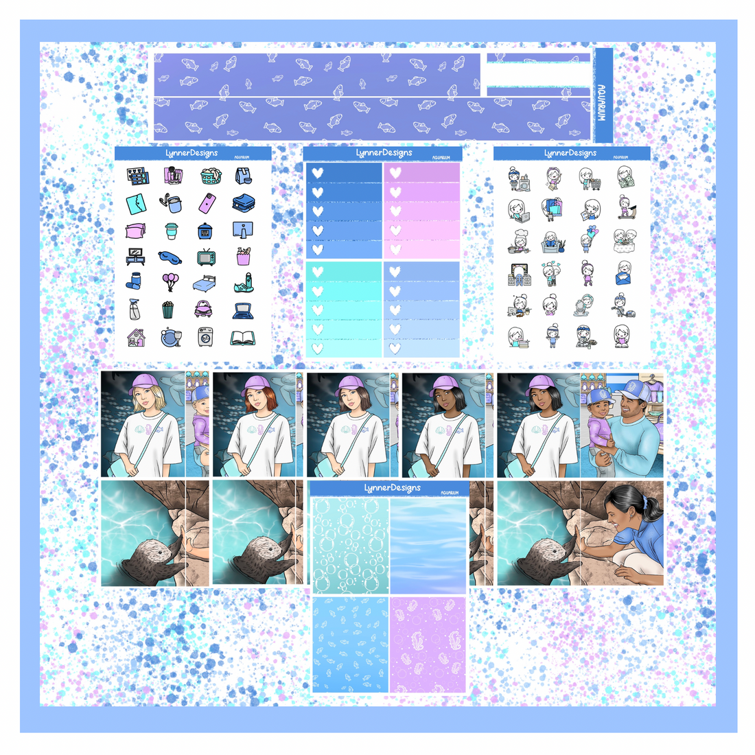 Printable - Aquarium Weekly Kit – LynnerDesigns