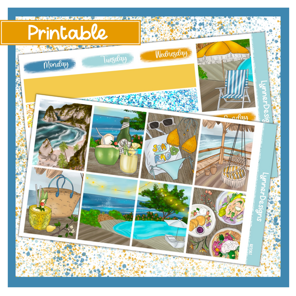 Printable - Resort Weekly Kit – LynnerDesigns