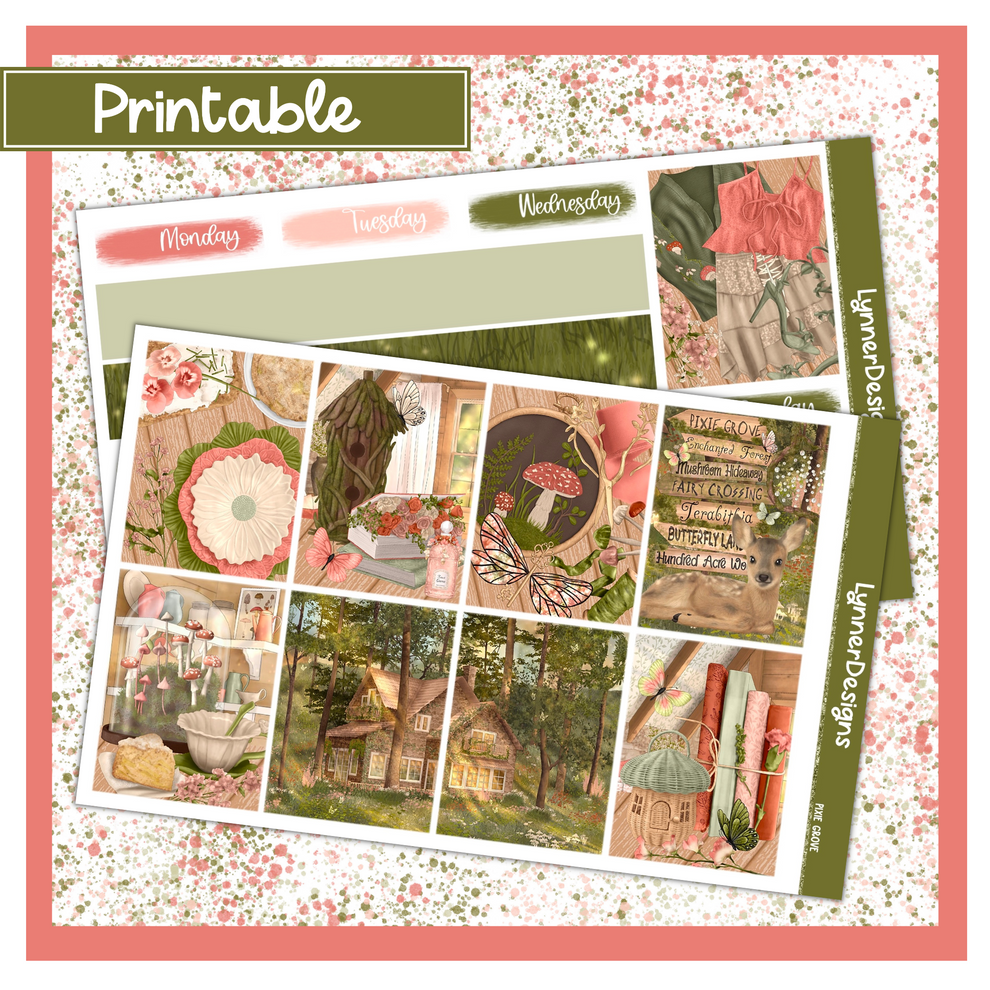 Printable - Pixie Grove Weekly Kit – LynnerDesigns